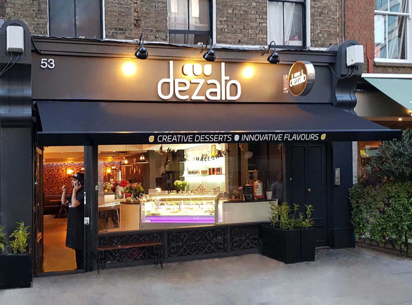 Dezato in London - Deans Blinds