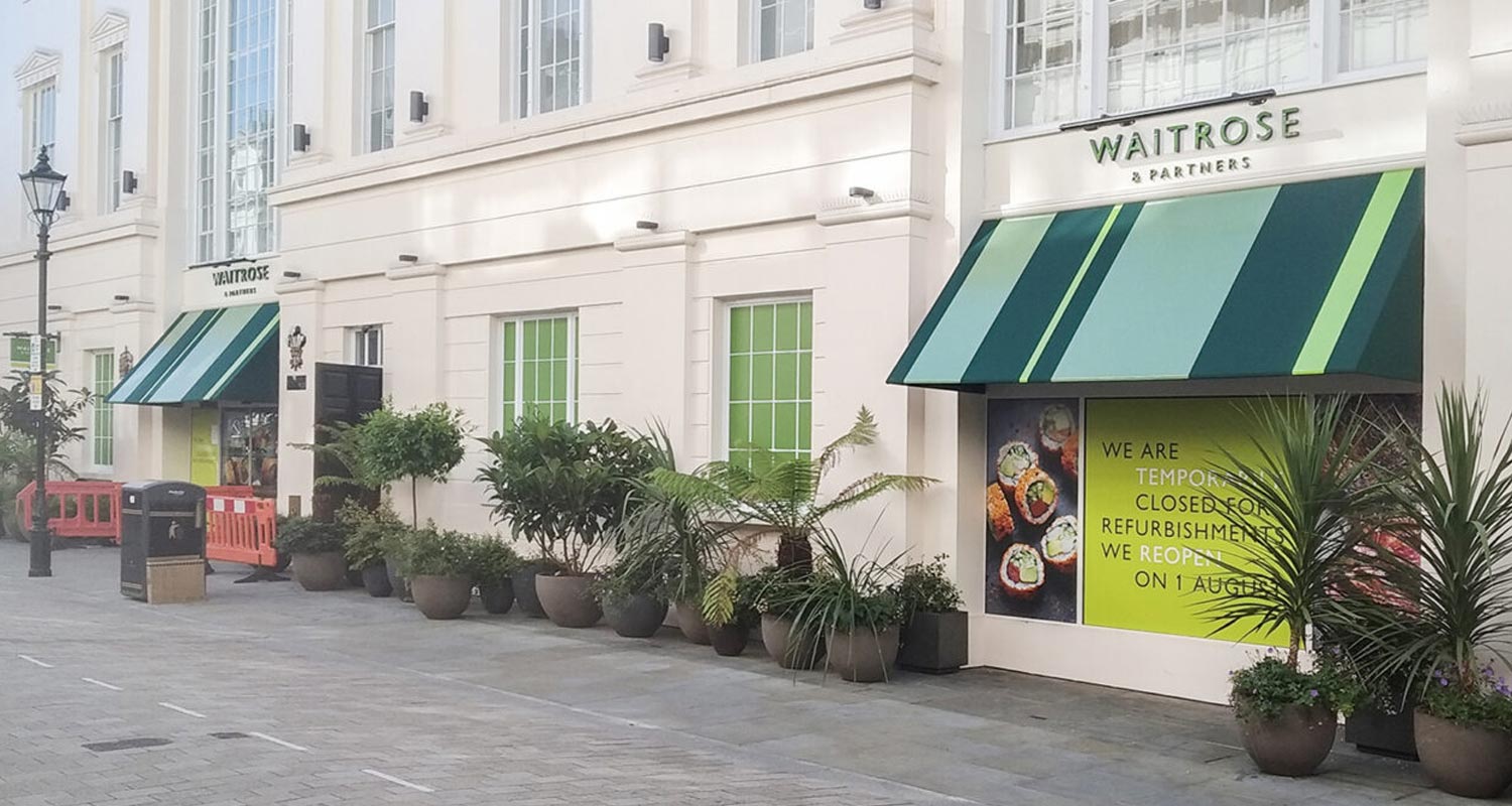 Waitrose & Partners store - Deans Blinds