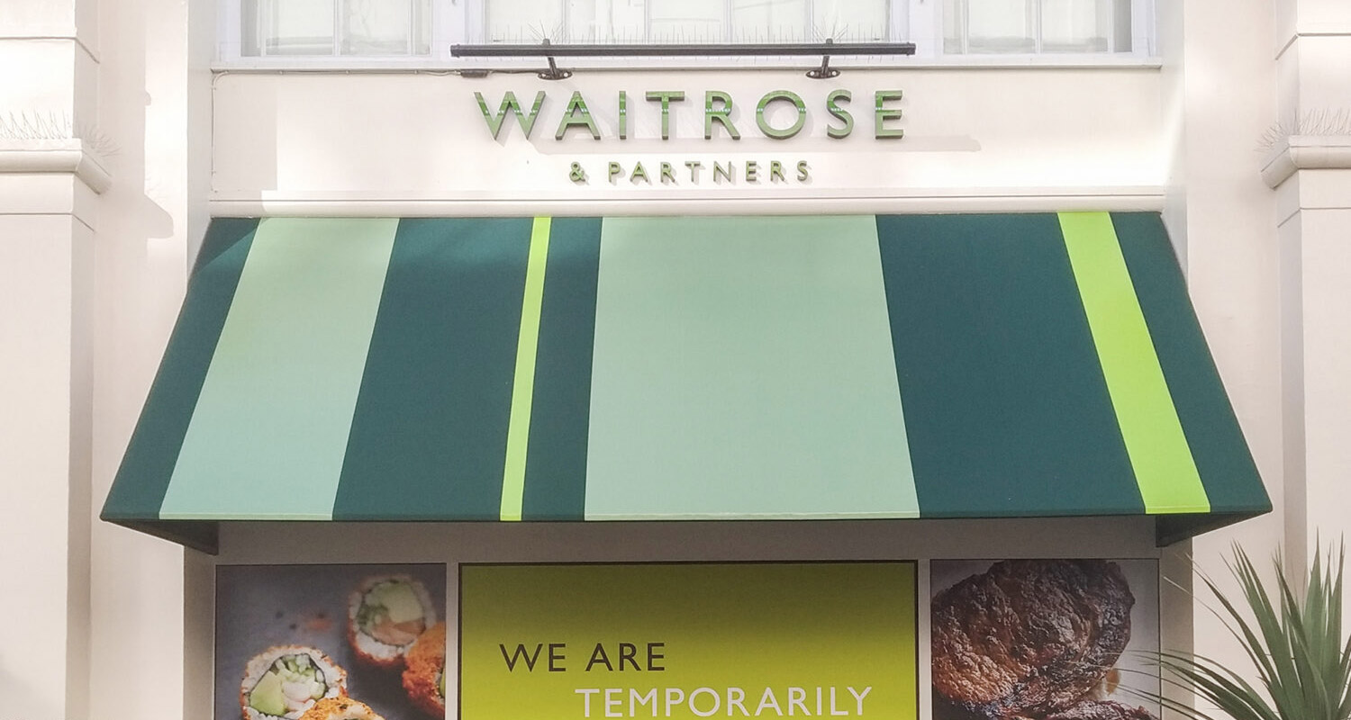 Waitrose & Partners store - Deans Blinds